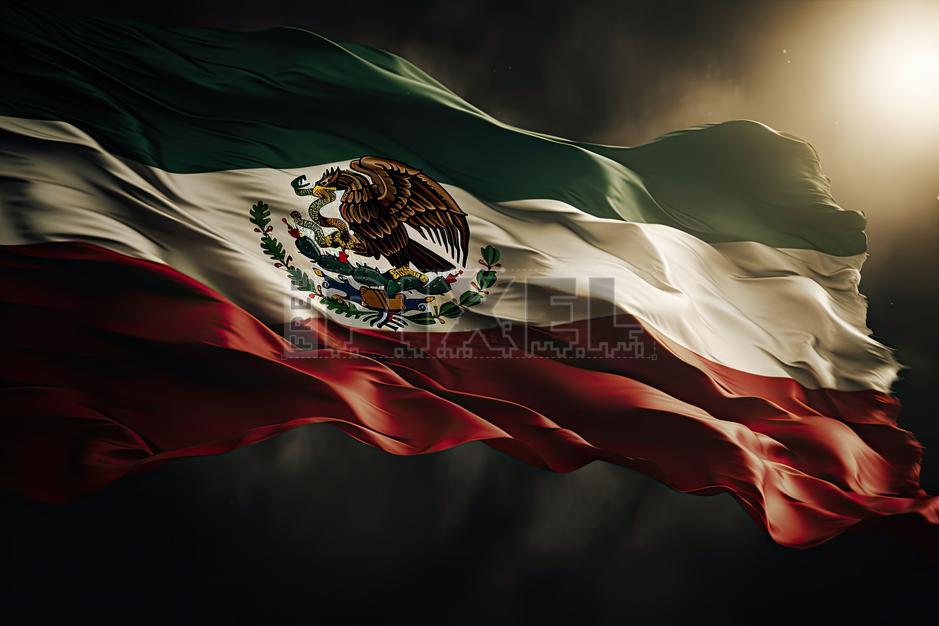 Free Photos - Mexican Flag Waving Proudly | FreePixel.com