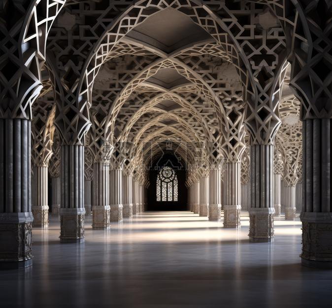 Free Photos - Azeka's Stunning White And Gold Mosque Interior ...