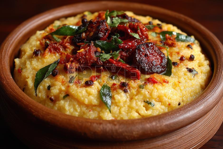Free Photos - Traditional South Indian Ven Pongal (Khara Pongal) In ...