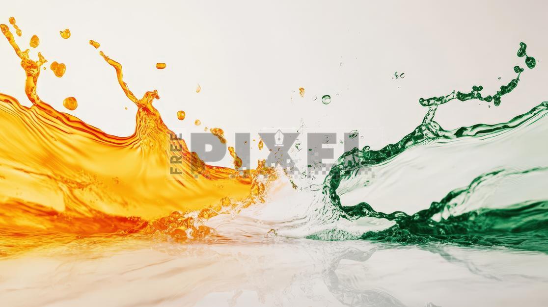 Free Photos - Tricolor Water Splash Background For India Republic Day ...