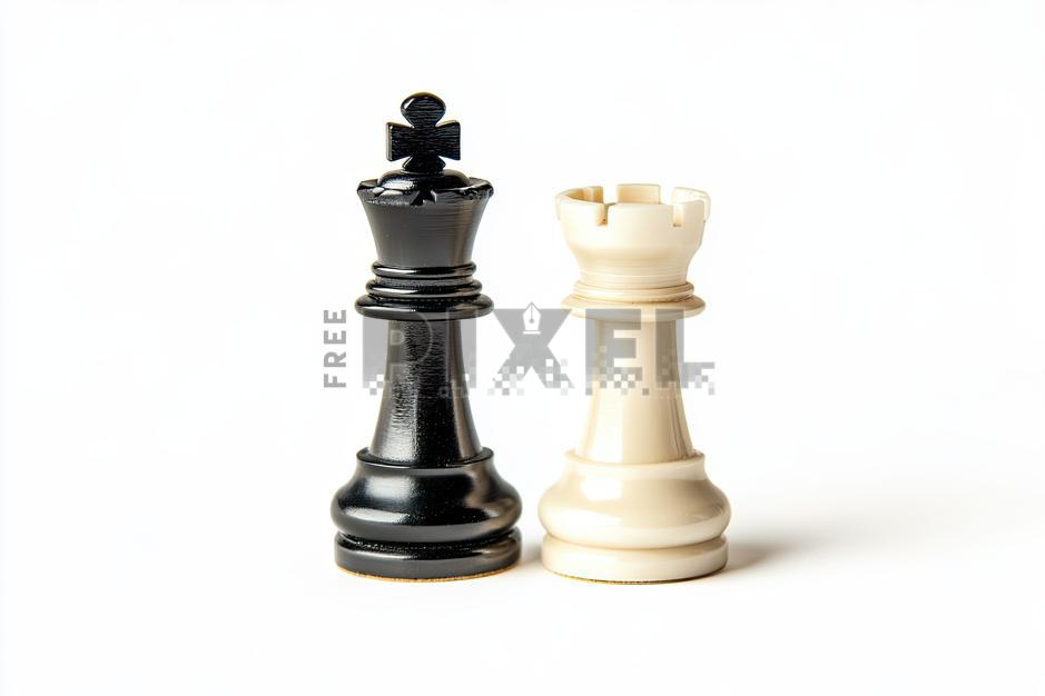 Black King And Queen Chess