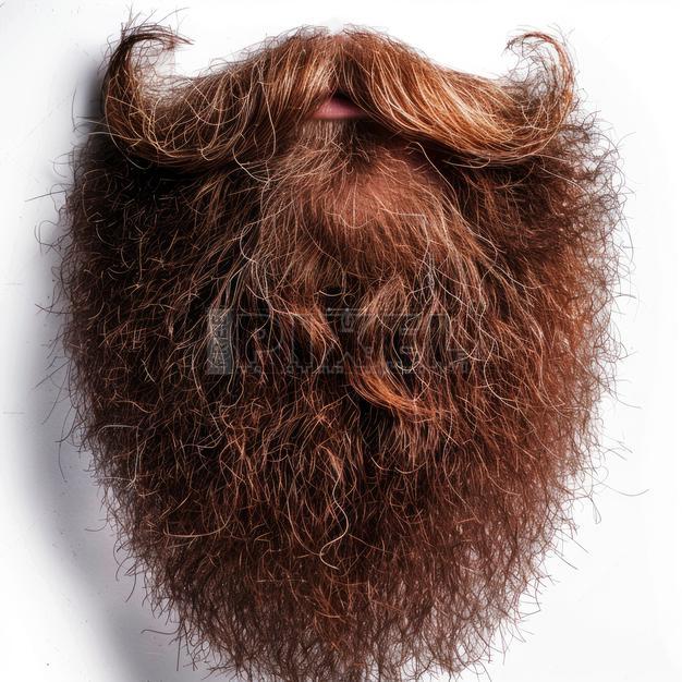 Free Photos - Hairy Beard With Mustache On White Background ...