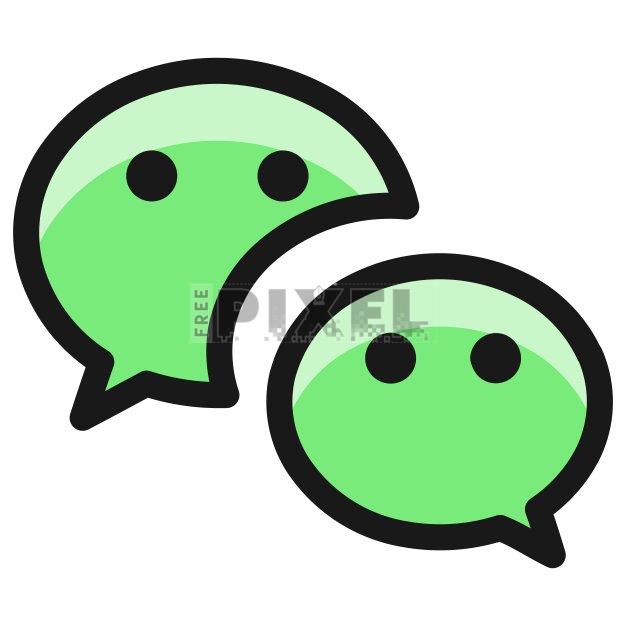 Free Svg - Green Chat Bubbles | FreePixel.com