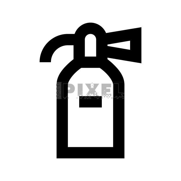 Free Svg - Fire Extinguisher Icon | FreePixel.com