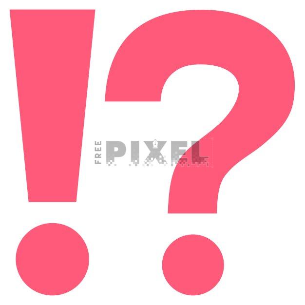 Free - Exclamation Mark Question Mark | FreePixel.com