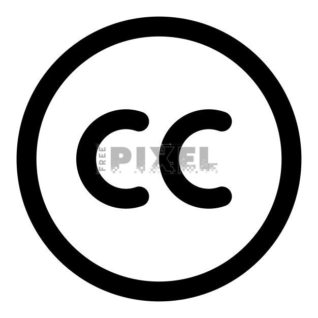 Free Svg - Creative Commons Logo | FreePixel.com