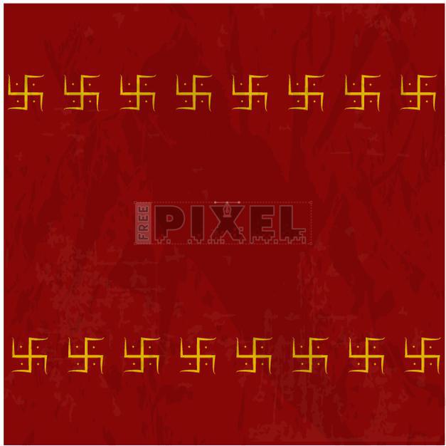 Free Icons - Devotional Abstract Background With Swastika Signs In ...