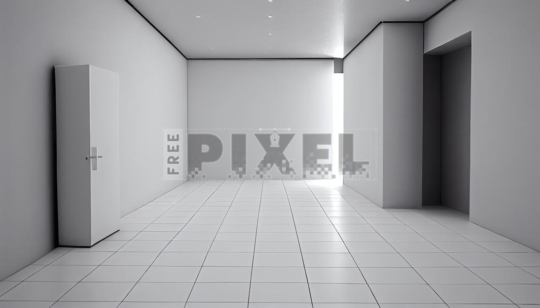 Free 3D Images - Empty Room With Window, Walls, Floor And Ceiling. 3d ...