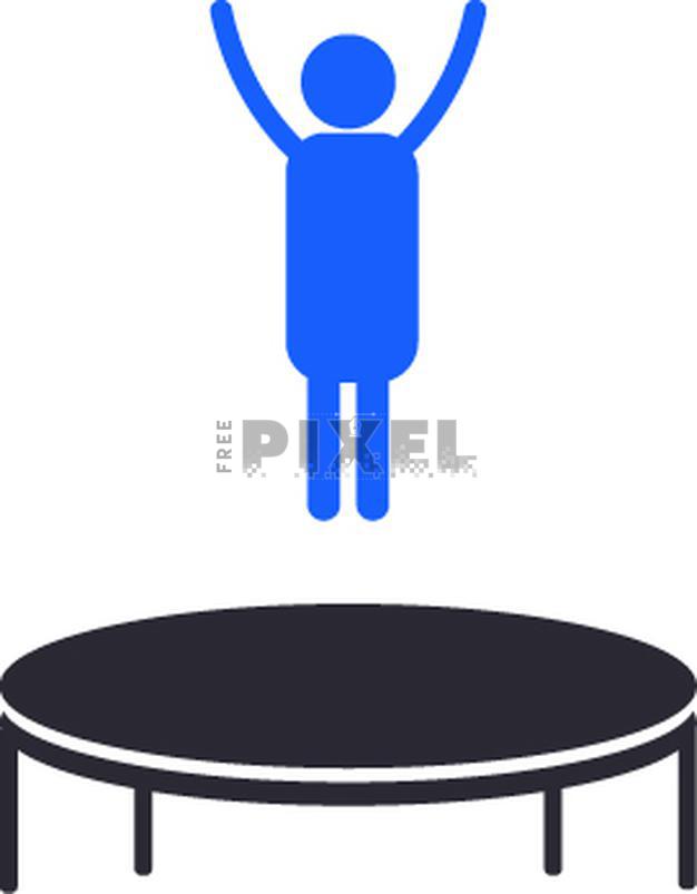 Stick Figure Trampoline Tattoos