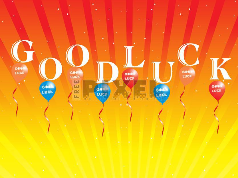 Free Vectors - Nice Background With Colorful Flying Balloons ...