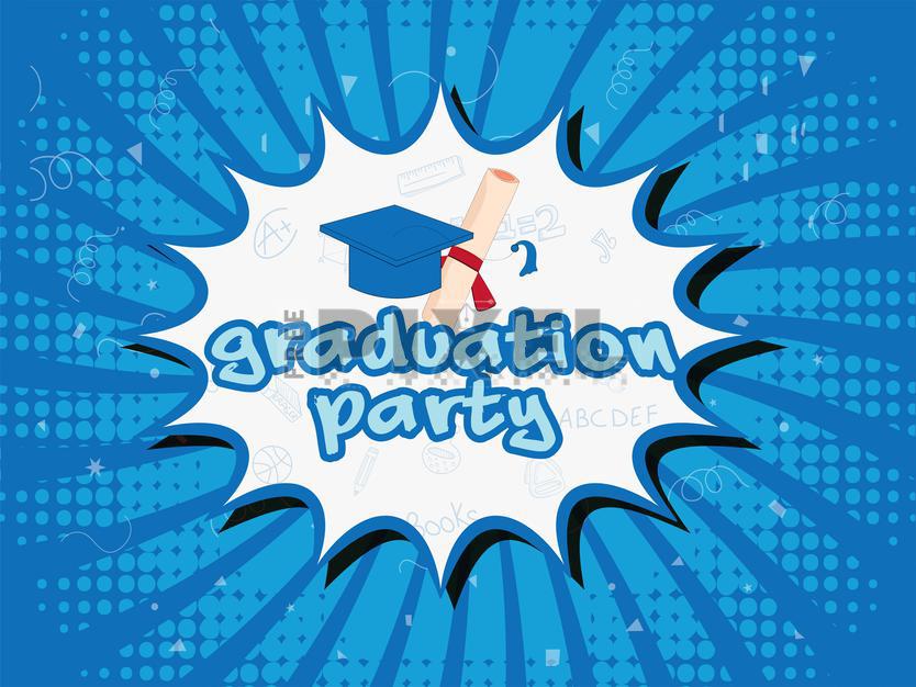 Graduation Party Clip Art