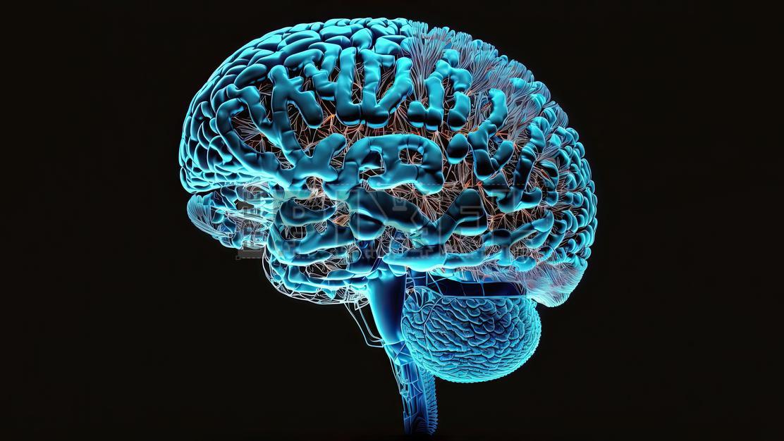 Free Illustrations - Quantum Computing Humanoid Brain With Neural Web ...