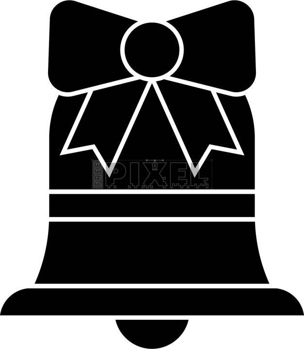 Free Vectors - Jingle Bell Icon Or Symbol. | FreePixel.com