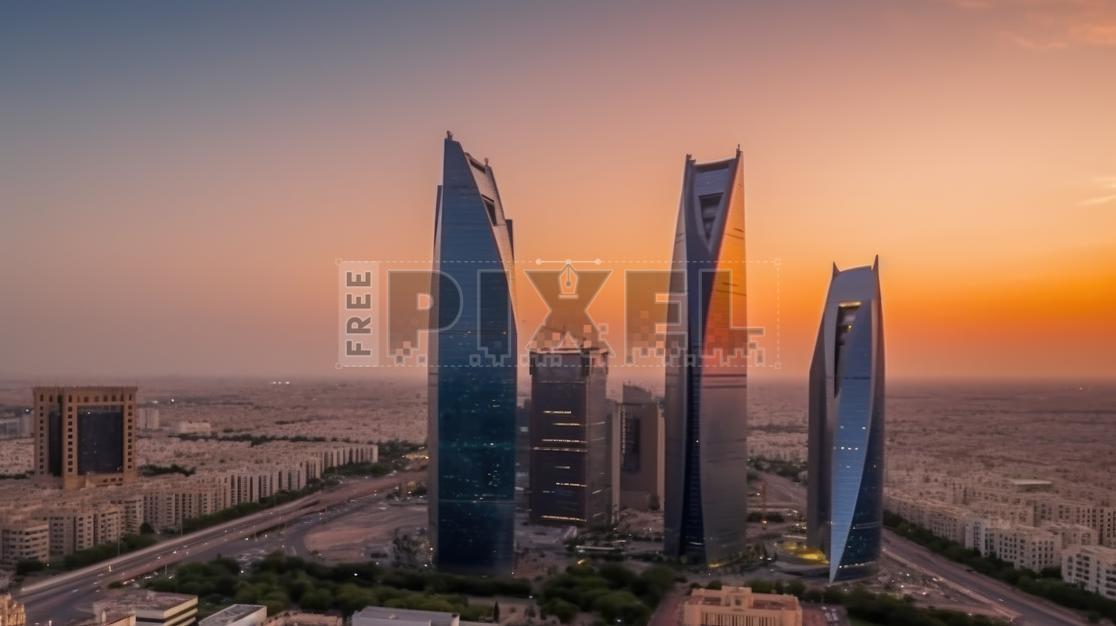 Free Photos - Panoramic City Shot Of Riyadh Showing Skyline Landmarks ...