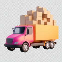 Pink Truck - Free Photos, Vectors, Icons, Graphics, Illustrations, 3D ...