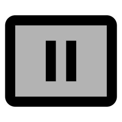 Free Svg - Pause Button Icon | FreePixel.com